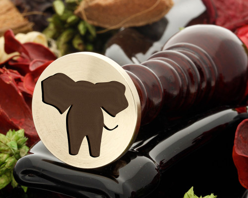 Elephant D2 Wax Seal Stamp - Custom Wax N Seals