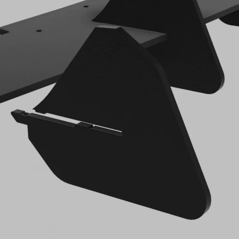 CJM Industries Rear Diffuser Fin Packs (All Models) - WCT Performance Canada