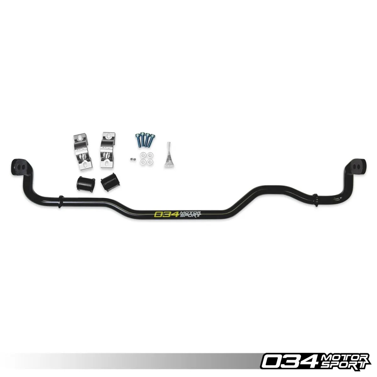 034 Motorsport RS+ Adjustable Solid Rear Sway Bar Upgrade, MQB AWD ...