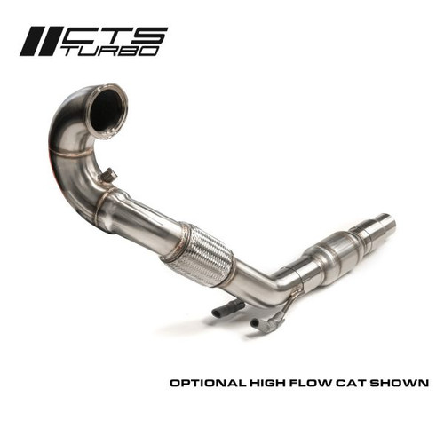 CTS Turbo MQB FWD Exhaust Downpipe - WCT Performance Canada