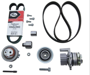 Dieselgeek Deluxe Common Rail Timing Belt Kit for 2012-2014 Passat TDI ...
