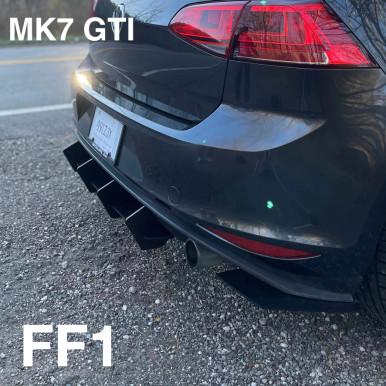 CJM Industries MK7 GTI Rear Diffuser (2015-2017) - WCT Performance Canada