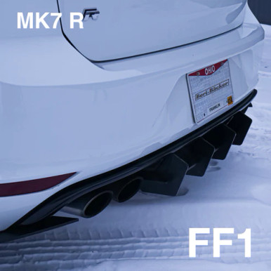 CJM Industries MK7 Golf R Rear Diffuser (2015-2017) - WCT Performance ...