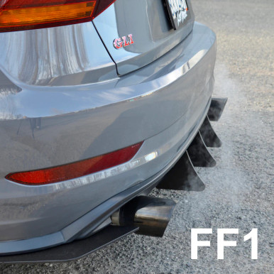 CJM Industries MK7 GLI Rear Diffuser (2019 - 2021) - WCT Performance Canada