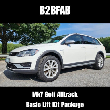 B2BFAB Basic Lift Kit Package - 2017-2019 VW MK7 Golf Alltrack - WCT ...