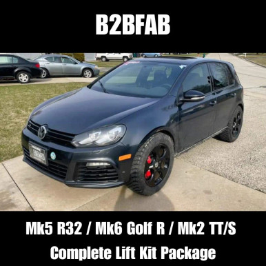B2BFAB Complete Lift Kit Package VW MK5 R32 | MK6 Golf R | MK2 Audi TT ...