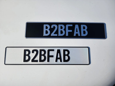 B2BFAB European License Plate - WCT Performance Canada