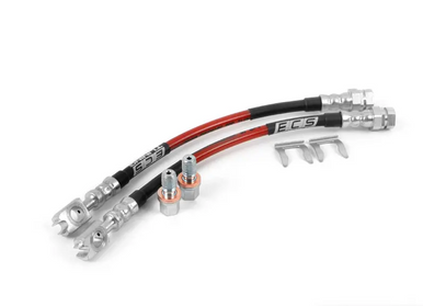 ECS Tuning Exact-Fit Stainless Steel Rear Brake Lines - VW MK7 Golf ...