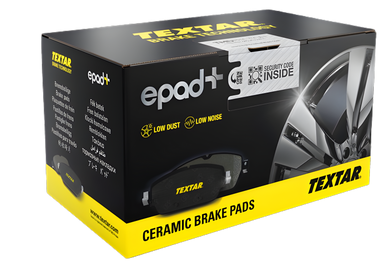 Textar Rear Ceramic ePad Brake Pad Set - Audi 8V A3 & F3 Q3 & MK3 8S TT ...