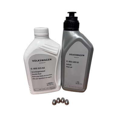 Audi/VW Genuine OEM Rear Differential & Transfer Case Service Kit (With ...