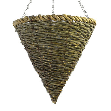 Palm Light Rope Cone Hanging Baskets