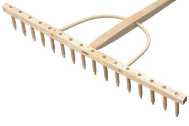 Bulldog Hay Rake 70" Wooden Head Hardwood Handle - East Riding ...