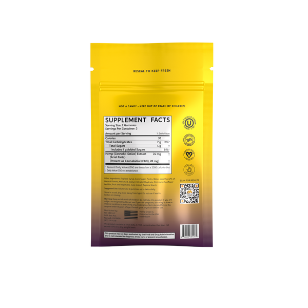 Wholesale Koi CBD Gummies | Anytime Balance | 20 mg Broad Spectrum CBD