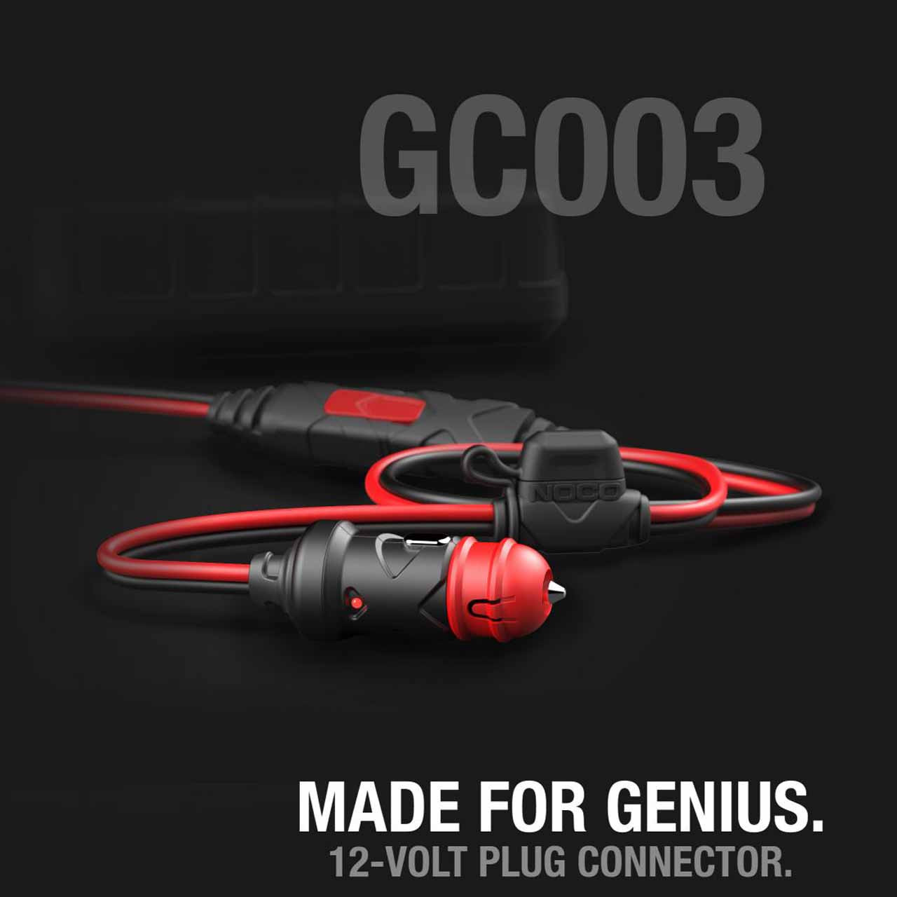 NOCO Genius Series Charger 12 Volt Male Plug | NOCO Genius Accessories