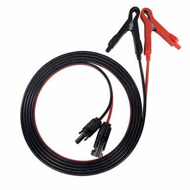 MC4 Solar Connectors to Alligator Clip Cables - 12 AWG - GMI Energy