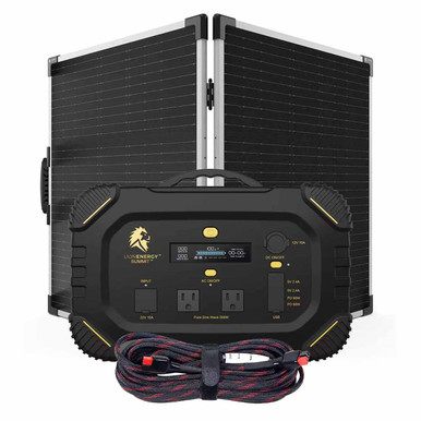 Lion Energy Summit Solar Generators with 100W Solar Panel 999SM107