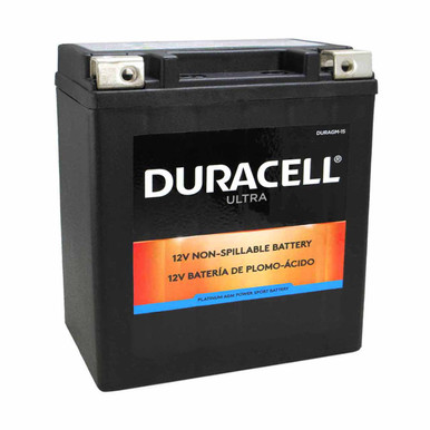 Duracell 14AH-BS AGM ATV Battery DURAGM-15 Replaces YTX14AH-BS ETX15