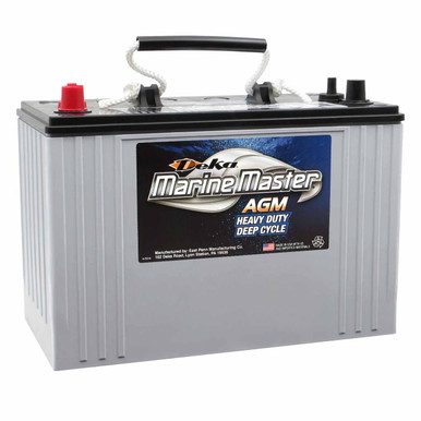 Deka 8A31DTM 12V AGM Deep Cycle Marine Battery - Group 31 Dual Purpose