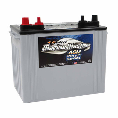 Deka 8A24M 12V AGM Deep Cycle Battery – Group 24 Marine Battery
