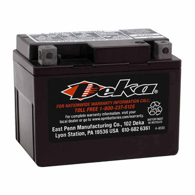 Deka ETZ5S AGM Powersport Battery – Replaces YTZ5S & BTZ5S
