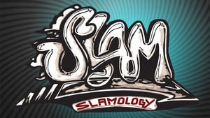 Slamology Graffiti 5x3 Sticker