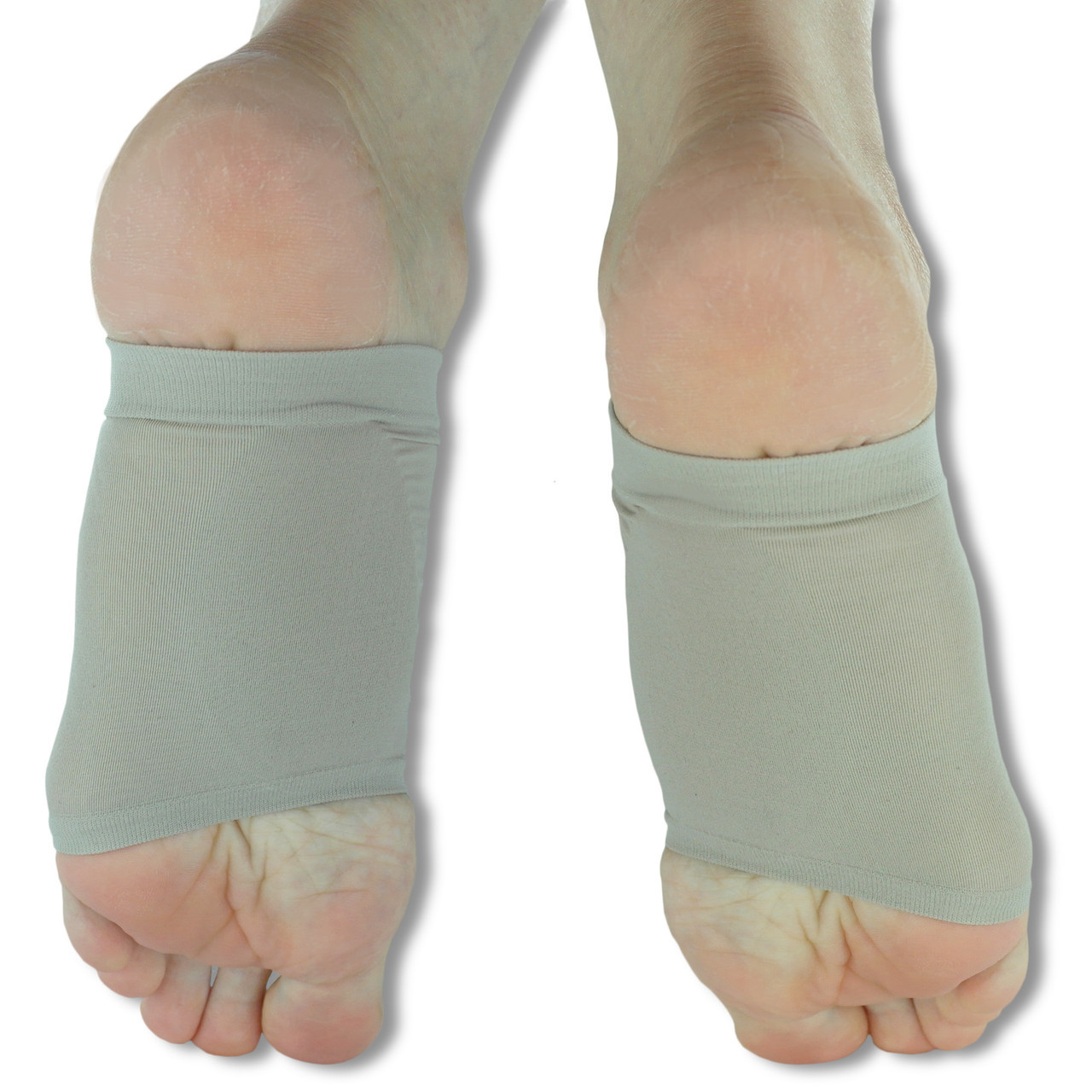 Silicone Gel Arch Supports | Great For Foot Arch Pain Relief - 2 Pack