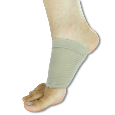 Silicone Gel Arch Supports | Great For Foot Arch Pain Relief - 2 Pack