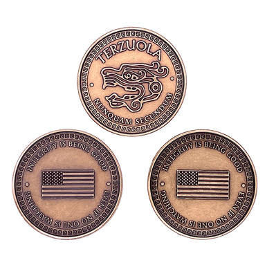 Terzuola Challenge Coin (3 pack)