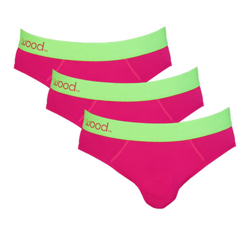 3pack-Hip Brief - Watermelon