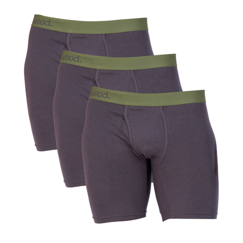 3pack-Biker Brief - Iron
