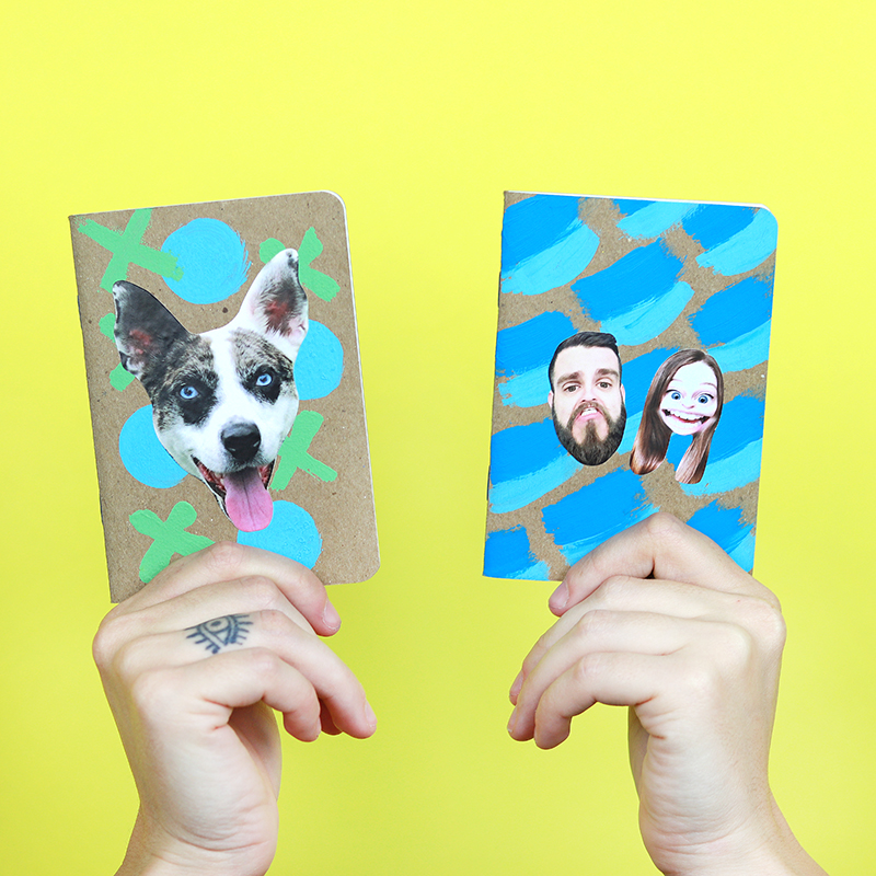 DIY Mini Notebooks - Stickerface