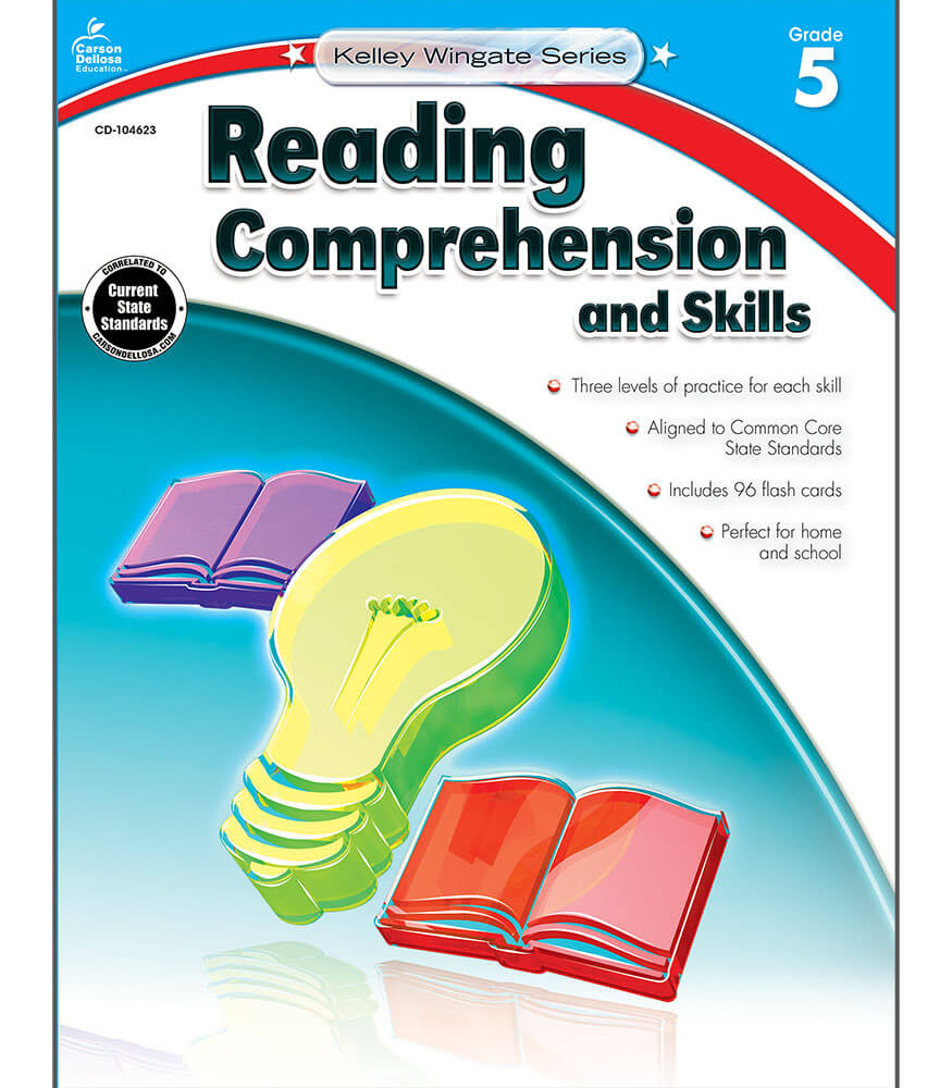 Grade 5 Reading Comprehension and Skills Workbook eBook