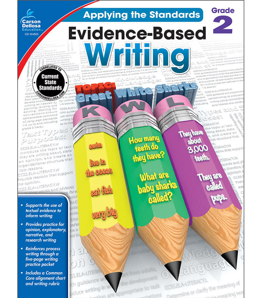 Grade 2 Evidence-Based Writing Workbook eBook