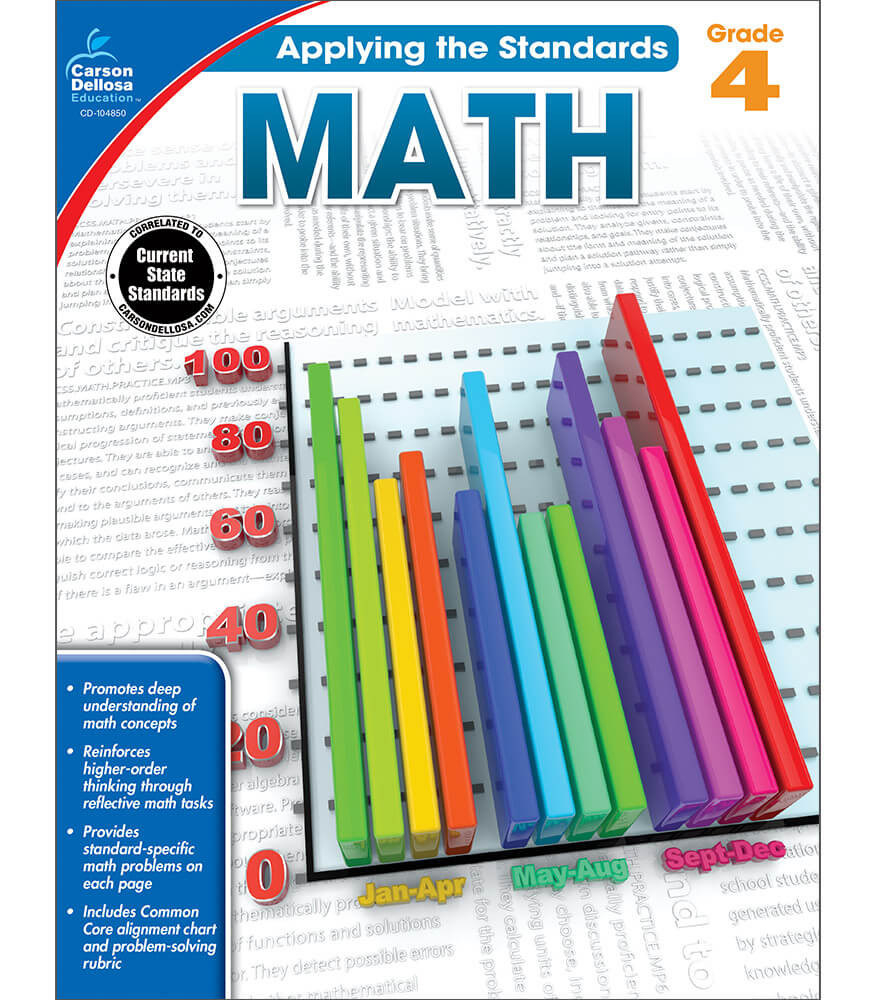 Applying the Standards Math Workbook Grade 4 eBook