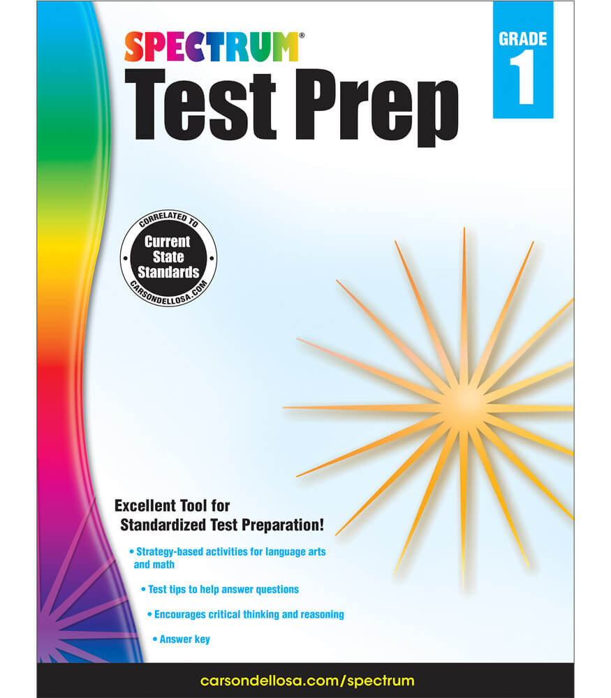 Spectrum Test Prep Workbook Grade 1 eBook