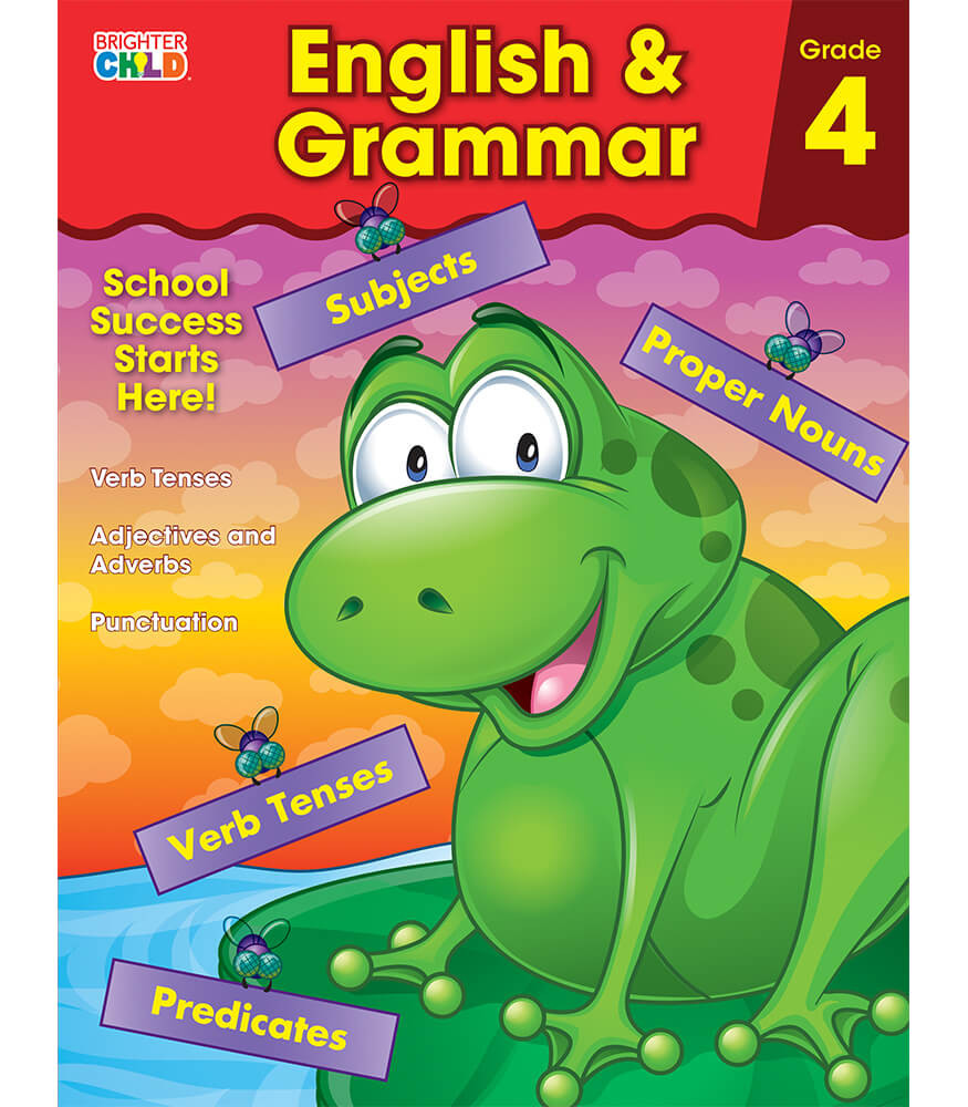 Grade 4 English & Grammar Workbook eBook