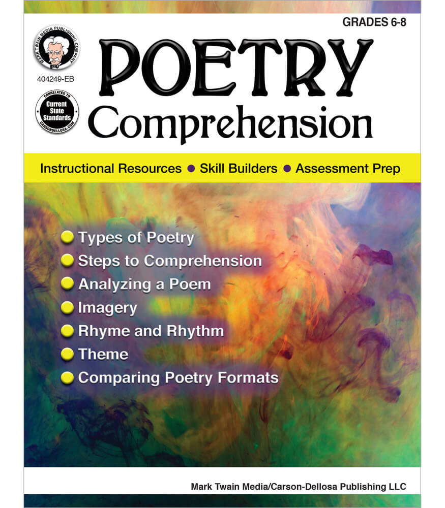 Grade 6-8 Poetry Comprehension Resource Book eBook