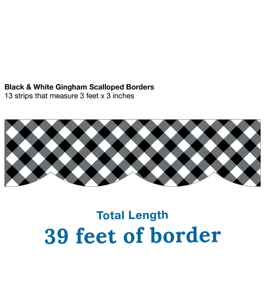 Black And White Checkered Border
