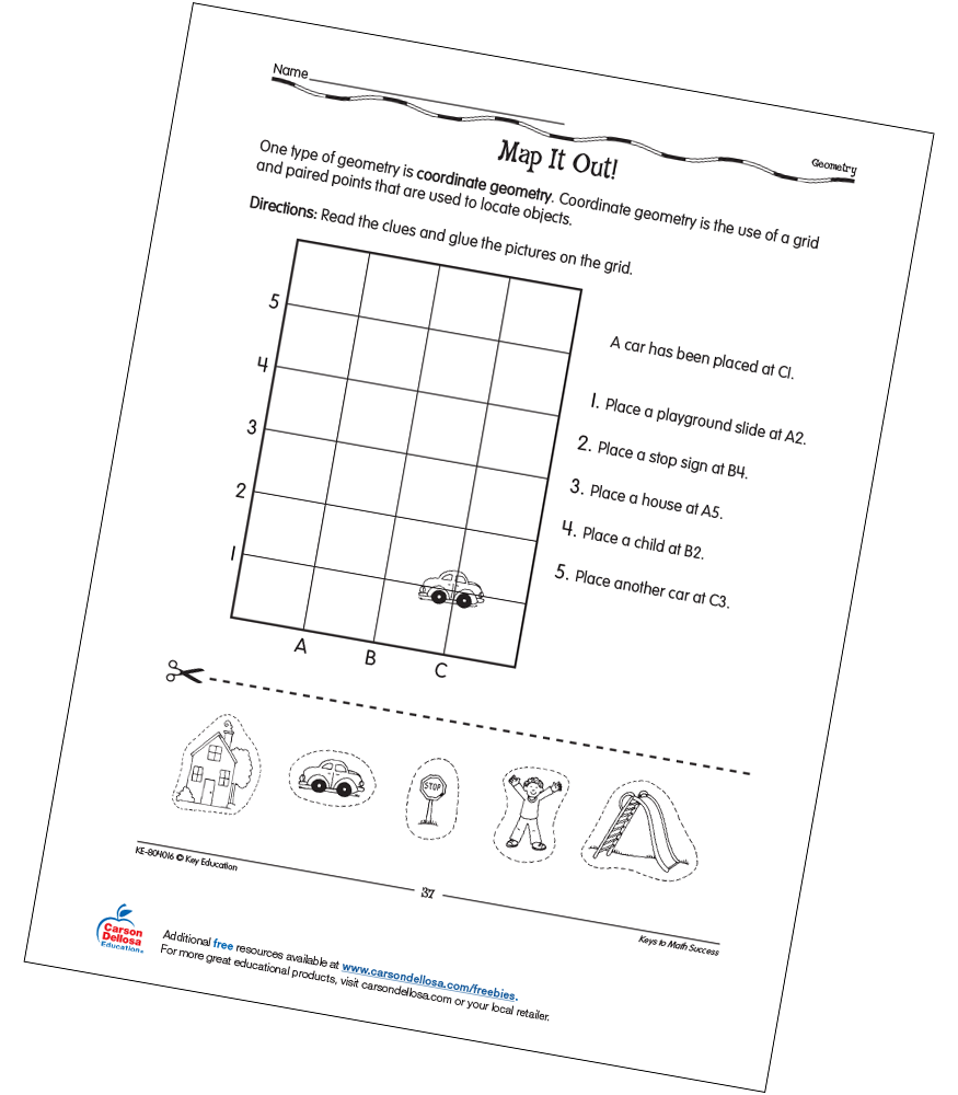 Map It Out! Free Printable | Carson Dellosa