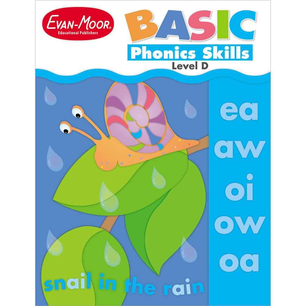 Grade 2-3 Basic Phonics Skills Level D, Teacher Resource Book Paperback