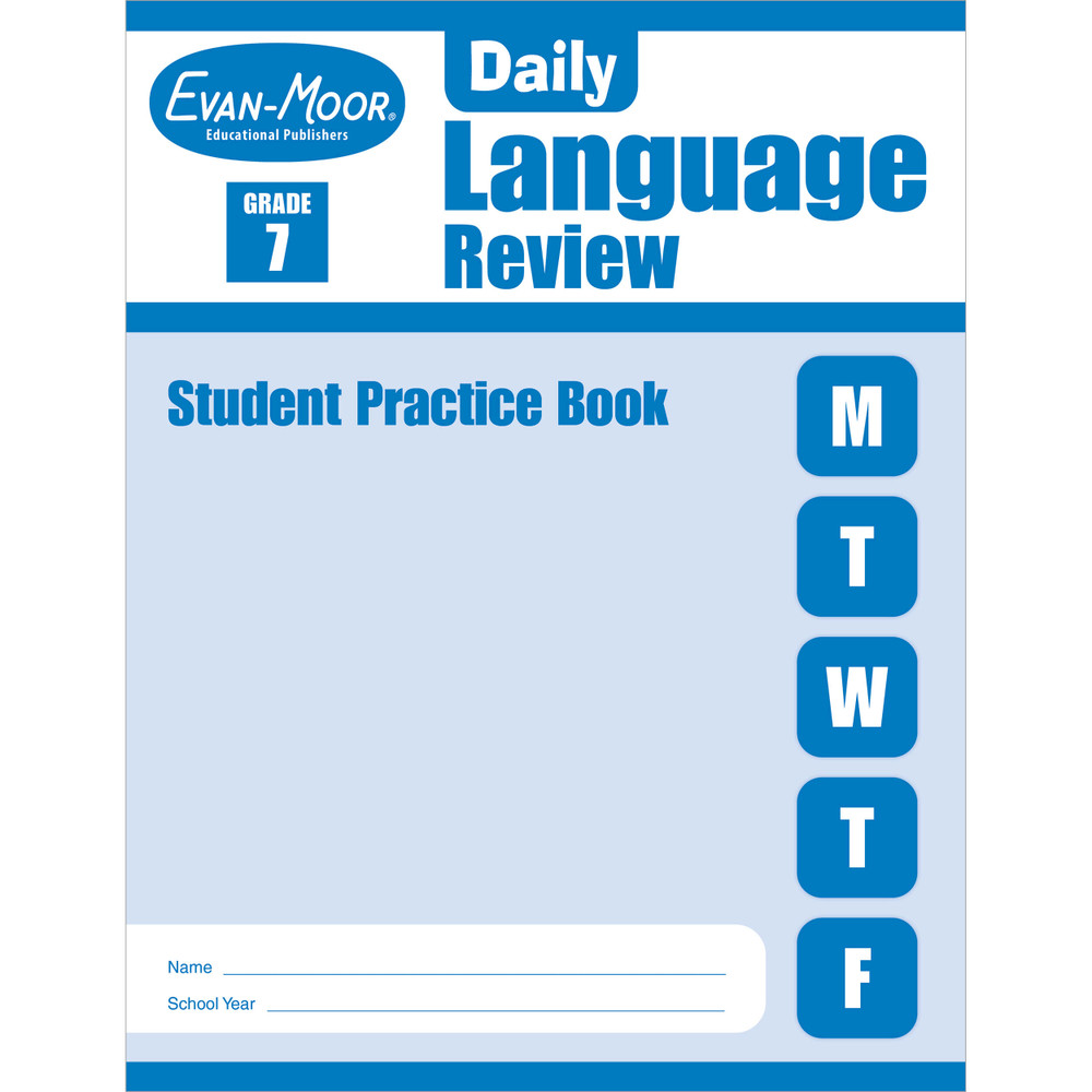 Grade 7 Daily Language Review, Student 5-Pack Workbook Bundle Paperback