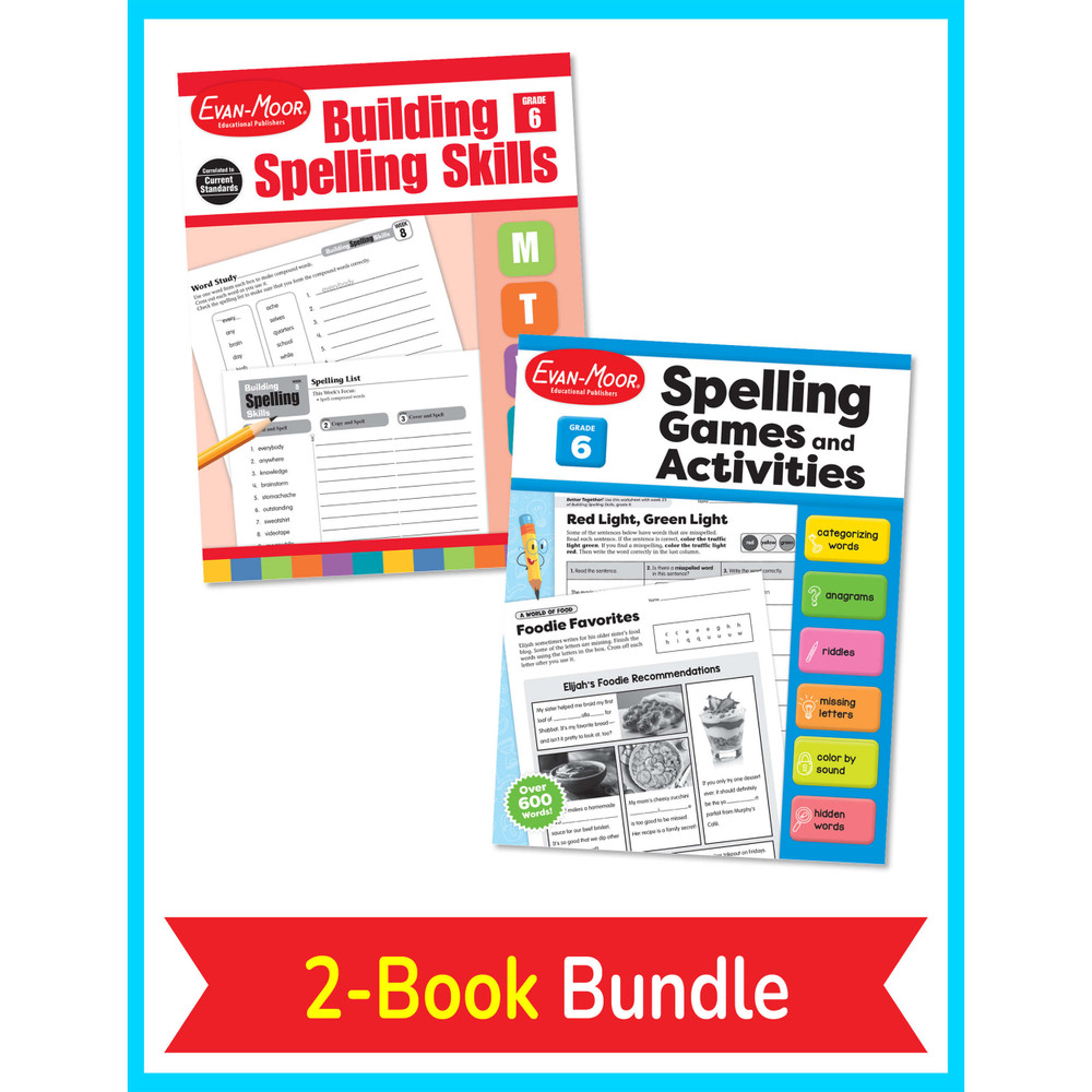 Grade 6 Spelling, Teacher Resource Book Bundle