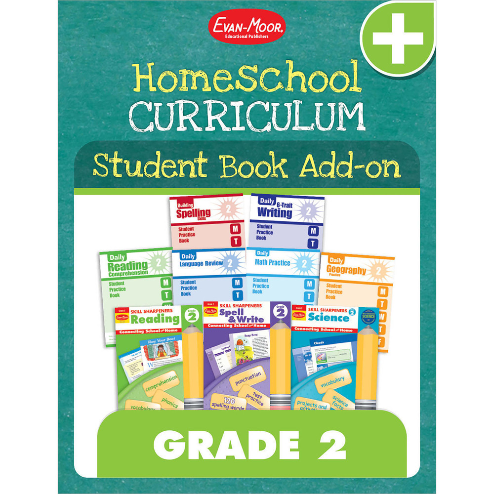 Grade 2 All Subjects Student Add-on Homeschool Bundle