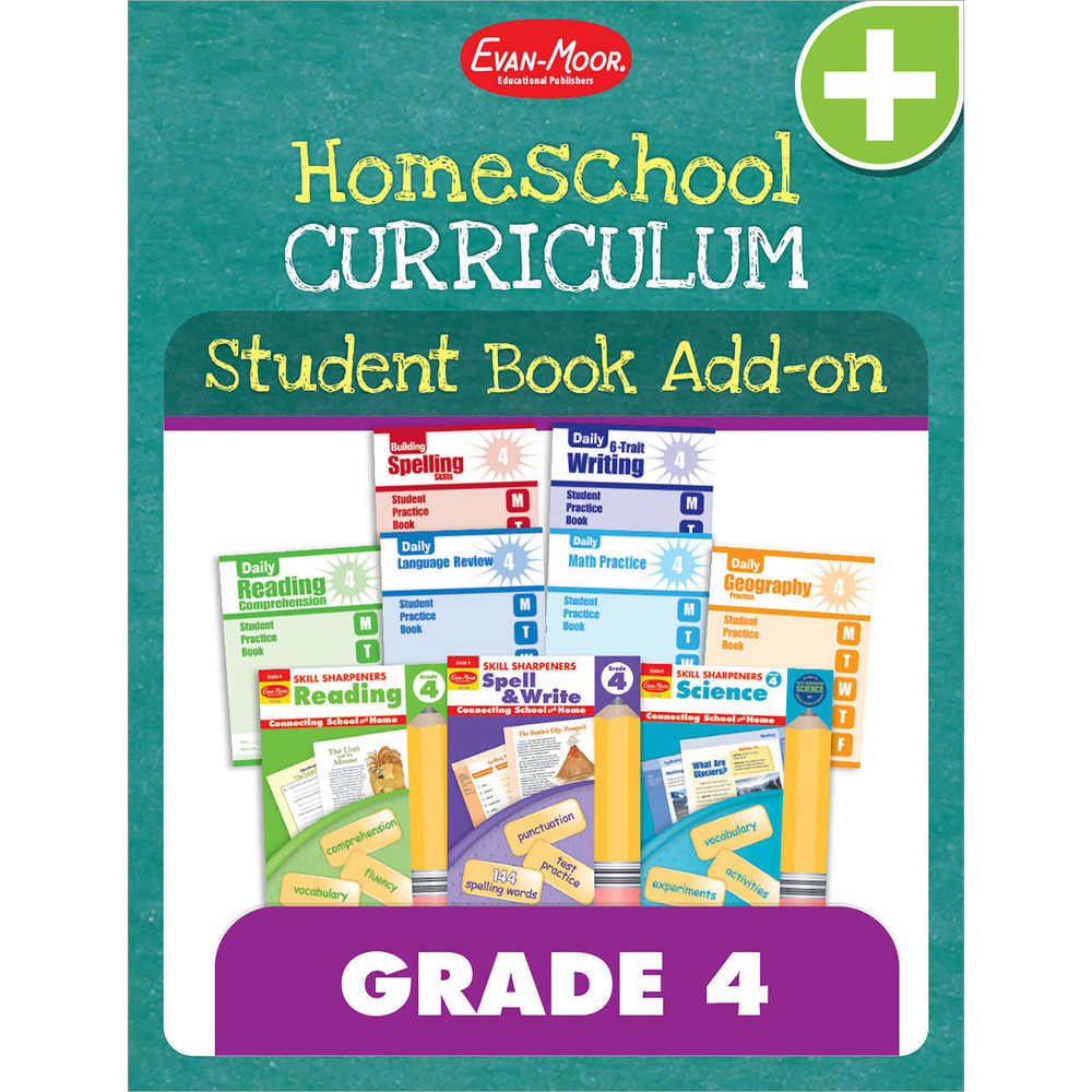 Grade 4 All Subjects Student Add-on Homeschool Bundle