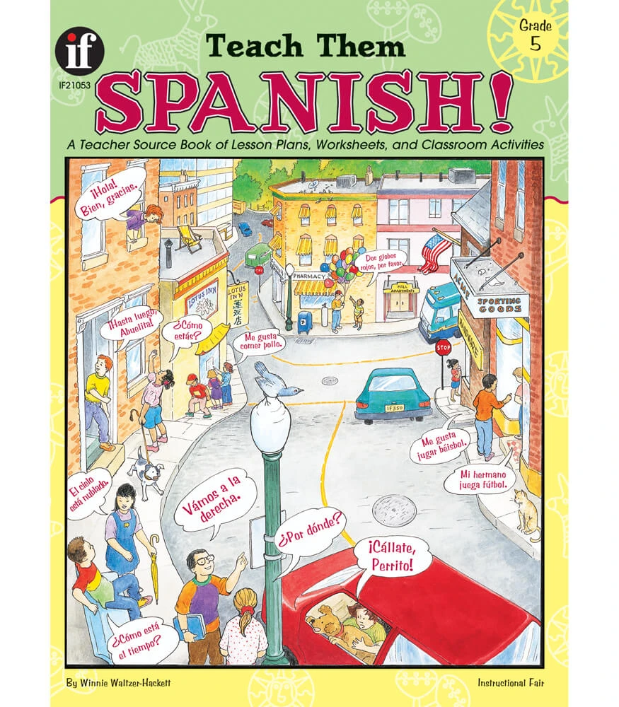 Grade 5 Teach Them Spanish! Resource Book eBook