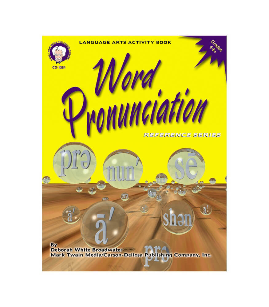 Grade 4-8 Word Pronunciation Resource Book Paperback