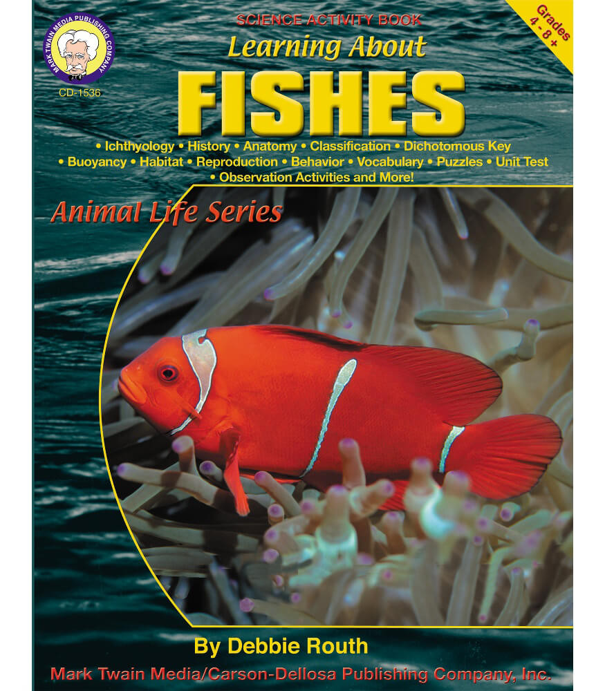 Grade 4-8 Learning About Fishes Resource Book Paperback