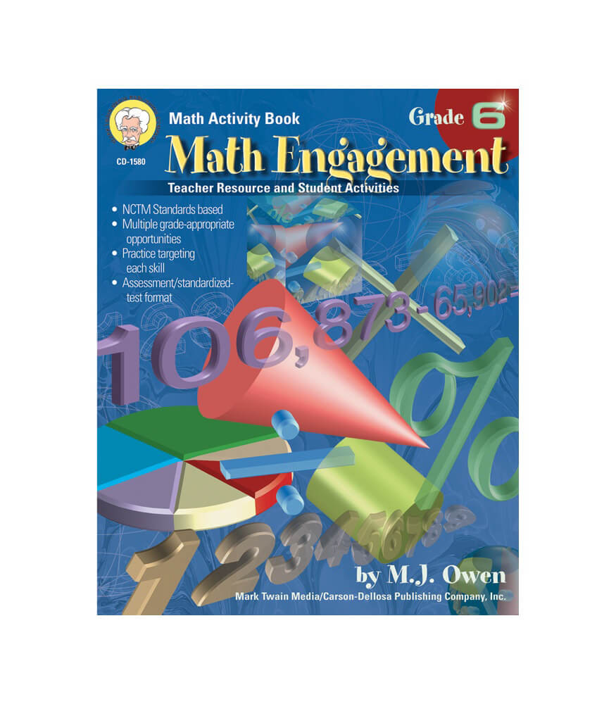 Grade 6 Math Engagement Resource Book Paperback