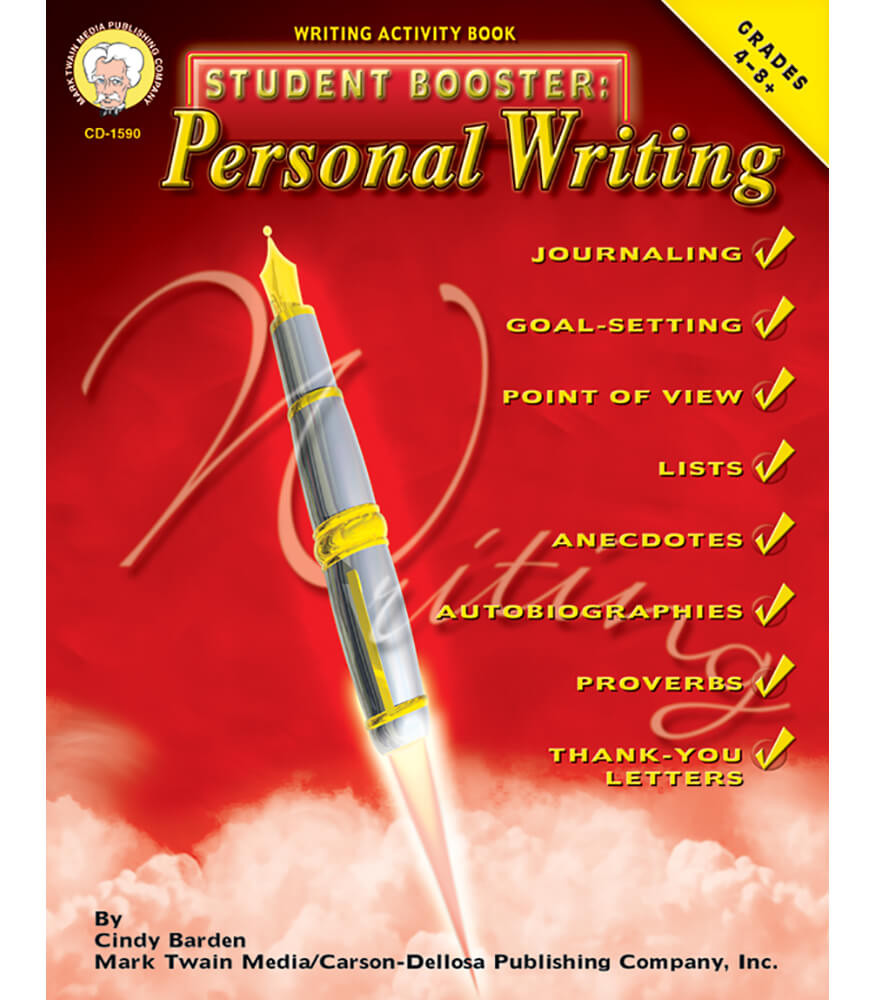 Grade 4-8 Student Booster: Personal Writing Resource Book eBook (PDF)