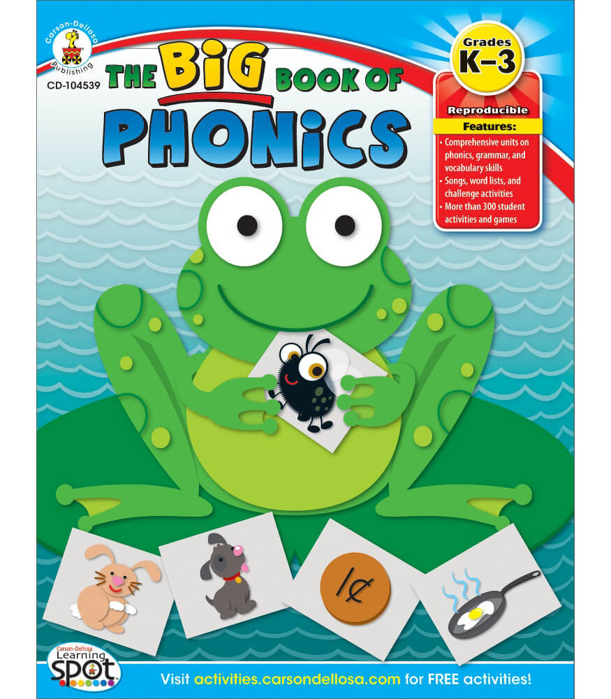 Grade K-3 The Big Book of Phonics Resource Book eBook